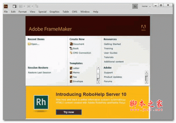 FrameMaker下载 Adobe FrameMaker 2015 v13.0.3.1 中文特别版(附安装教程) 下载-脚本之家