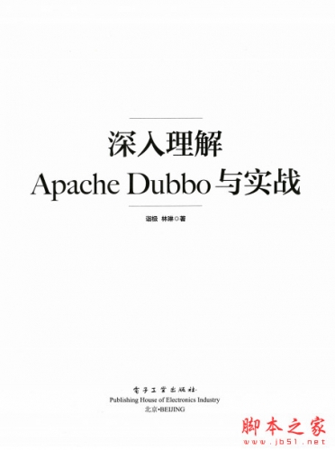 深入理解Apache Dubbo与实战 中文PDF完整版 电子书 下载-脚本之家