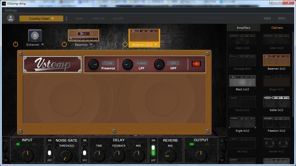 VStomp Amp下载 VStomp Amp(录音效果调制工具) v1.1.0 免费安装版 下载-脚本之家