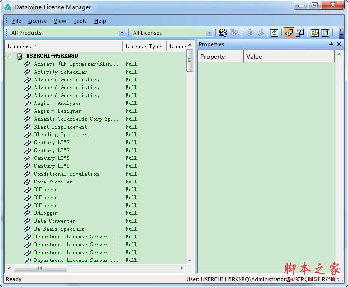 Datamine NPV Scheduler如何安装使用?露天矿规划系统安装使用教程_其他工具_软件教程_脚本之家
