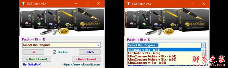 IDM产品破解补丁下载 IDM Universal Patch v5.8 DeltaFoX/CORE 最新绿色版 附使用方法 下载-脚本之家
