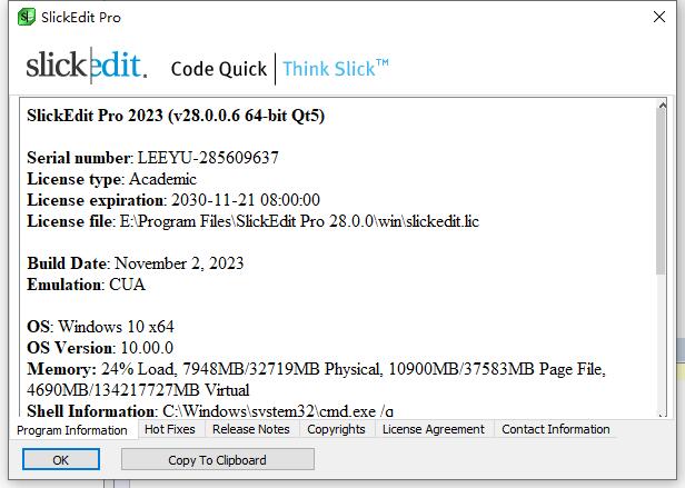 SlickEdit 2023免费版下载 SlickEdit Pro(代码编辑器) 2023 v28.0.2 x64 多语免费安装版 下载-脚本之家
