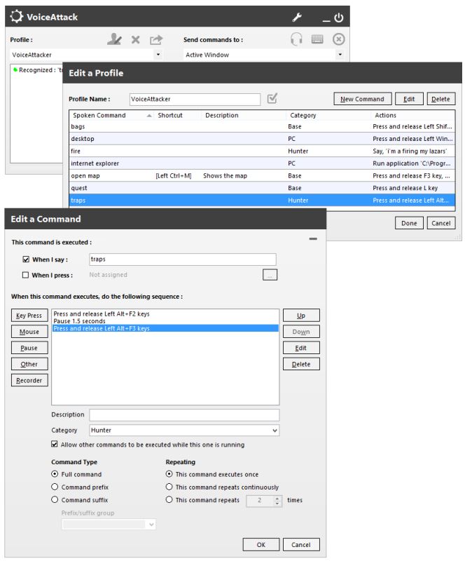 VoiceAttack下载 VoiceAttack(电脑语音控制软件) V1.11 官免费安装版 下载-脚本之家