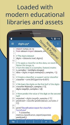 pydroid3 app下载 pydroid3(python编程软件) v7.4 安卓版 下载-脚本之家